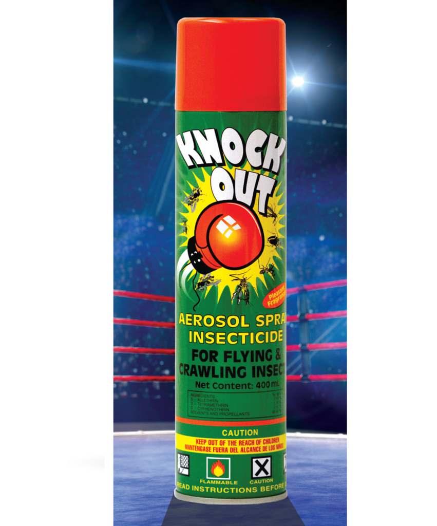 KNOCK OUT INSECTICIDE SPRAY 400ML – Shine Distributors Ltd.
