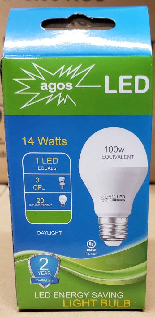 Agos Single Led Lighting Bulb 14w – Shine Distributors Ltd.