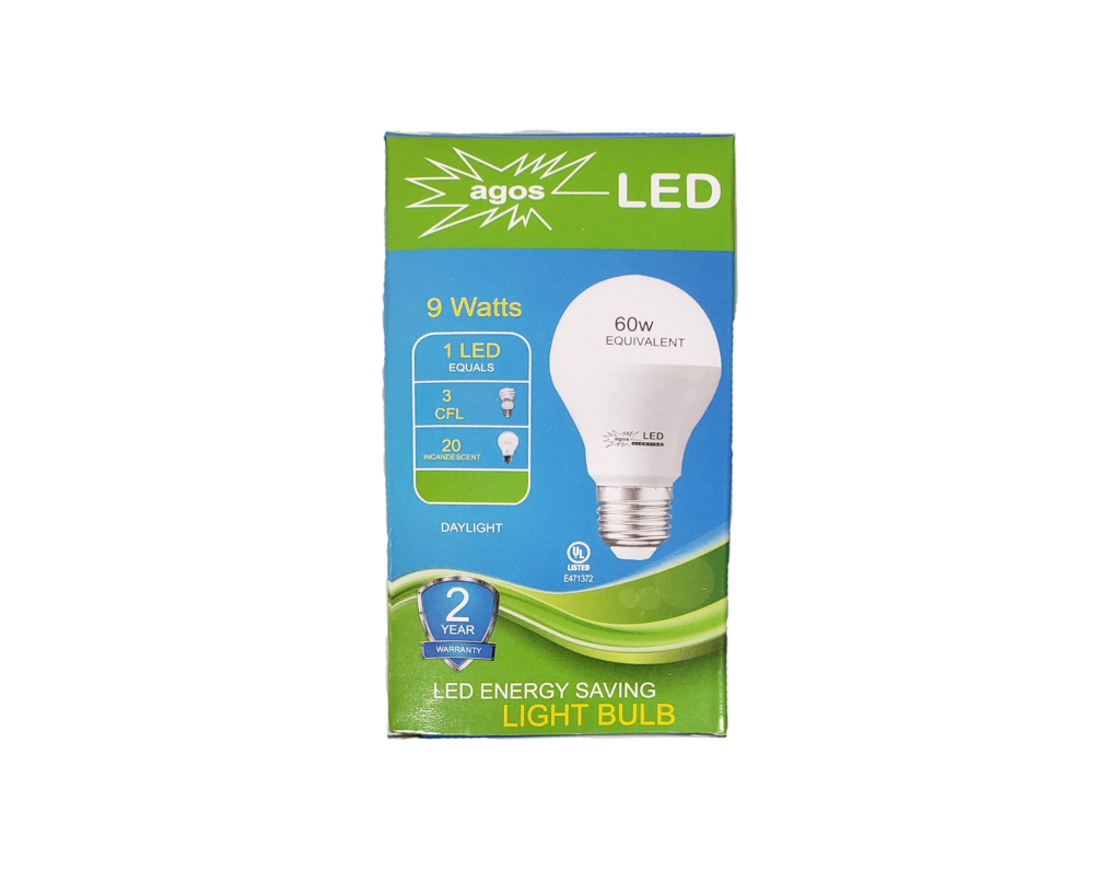 Agos Single Led Lighting Bulb 9w – Shine Distributors Ltd.