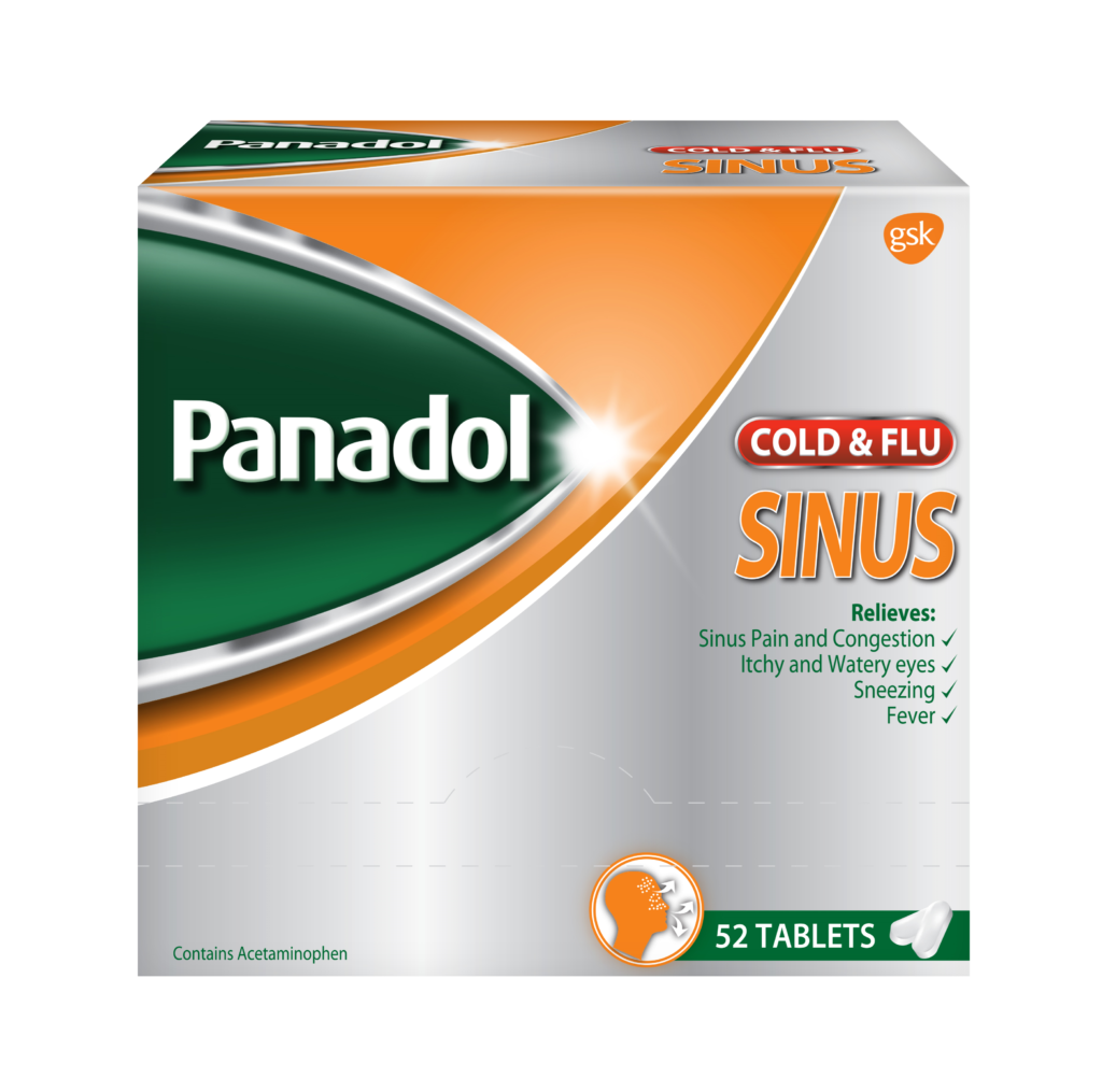 PANADOL COLD+ FLU SINUS 52’S – Shine Distributors Ltd.