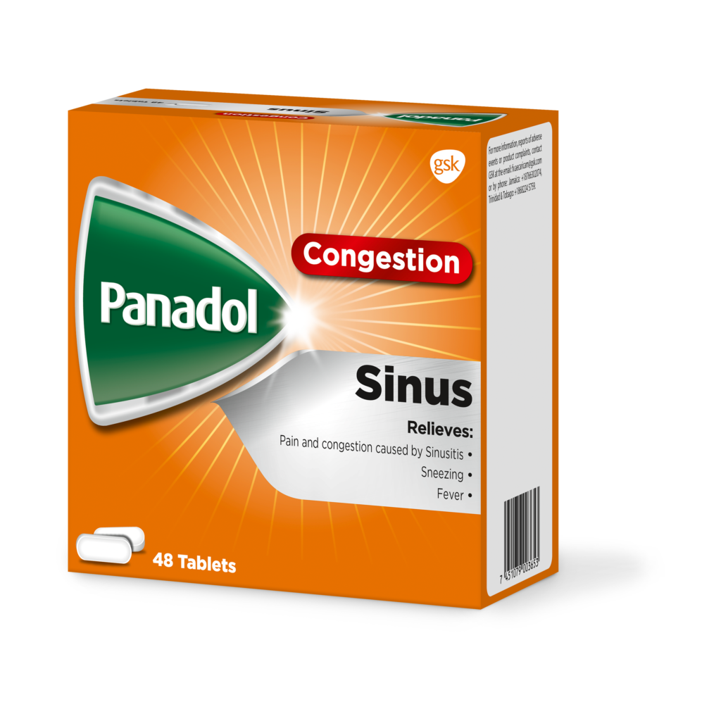 PANADOL COLD+ FLU SINUS 48’S – Shine Distributors Ltd.