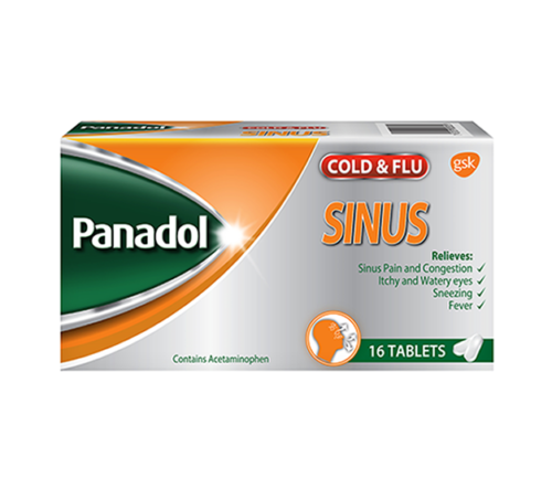 PANADOL COLD+ FLU SINUS 16’S – Shine Distributors Ltd.