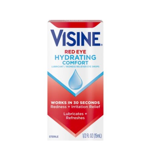VISINE RED EYE HYDRATING COMFORT EYE DROPS 0.5 FL OZ – Shine ...